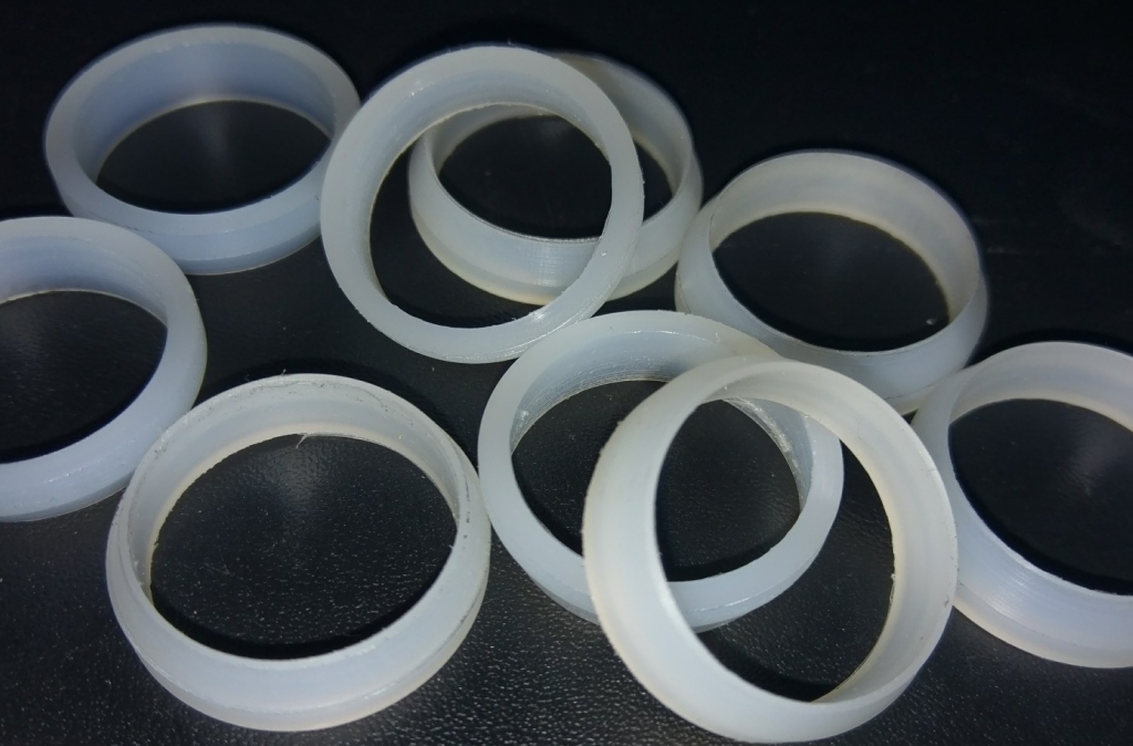 Garnitura din poliamida, inel raclor- fi 25 x fi 30 x h 8 mm ...