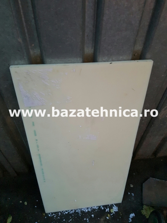 Placa poliamida 20x500x1000 mm | Poliamida - Teflon